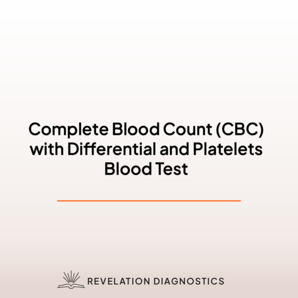 Complete Blood Count (CBC) with Differential and Platelets Blood Test ...
