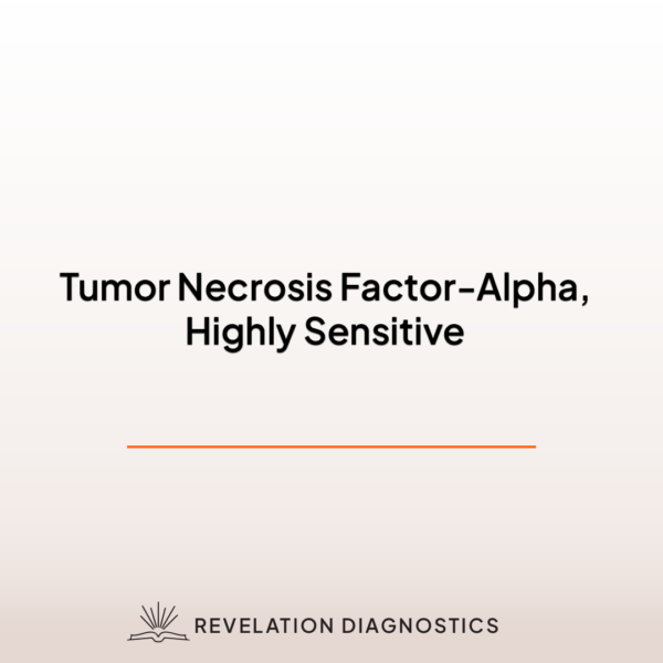 Tumor Necrosis Factor-Alpha, Highly Sensitive - Revelation Diagnostics